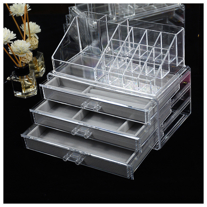 Acrylic jewelry gift box necklace jewelry box cosmetic box
